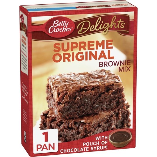 Betty Crocker Delights Supreme Original Brownie Mix, 16 oz. – Rights Fresh